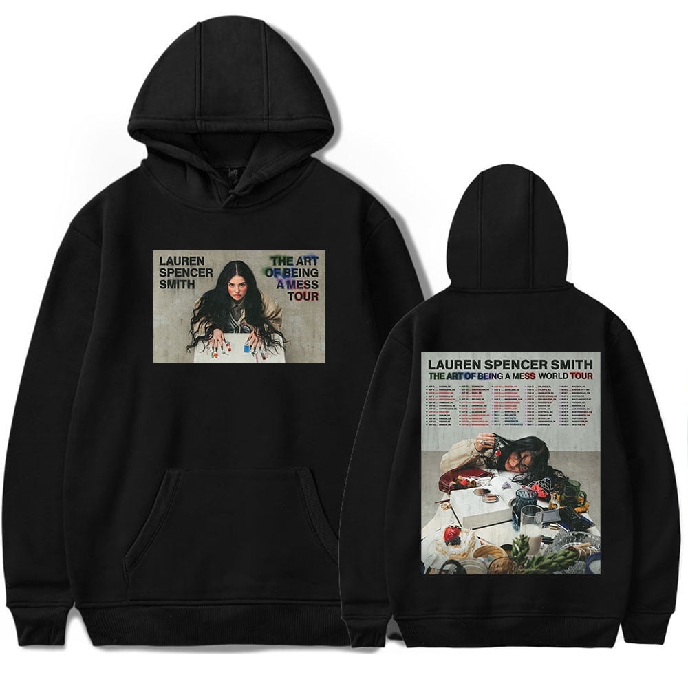 Lauren Spencer Smith Merch The Art Of Being A Mess Tour 2025 Hoodie ...