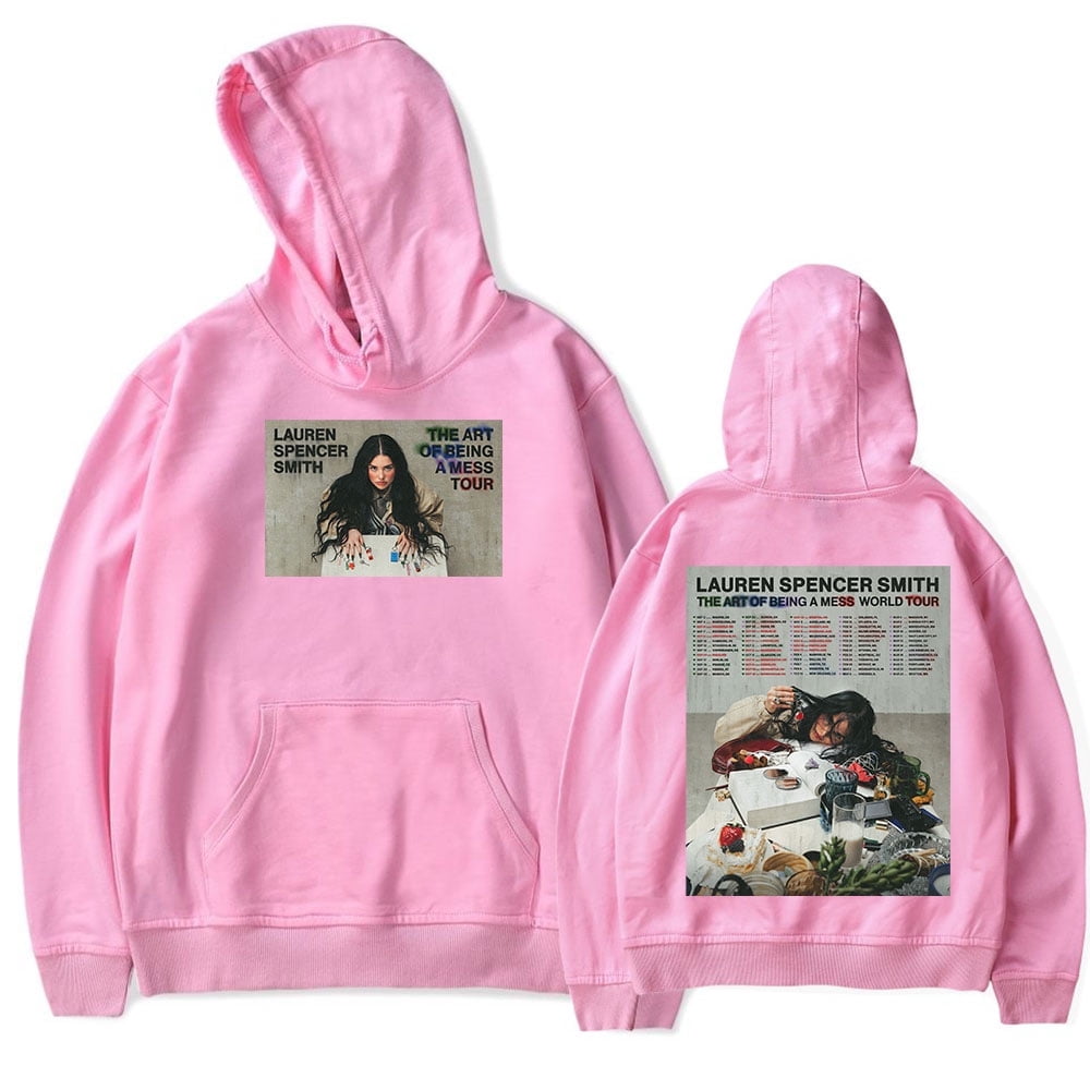Lauren Spencer Smith Merch Unisex Hoodie THE ART OF BEING A MESS Tour ...