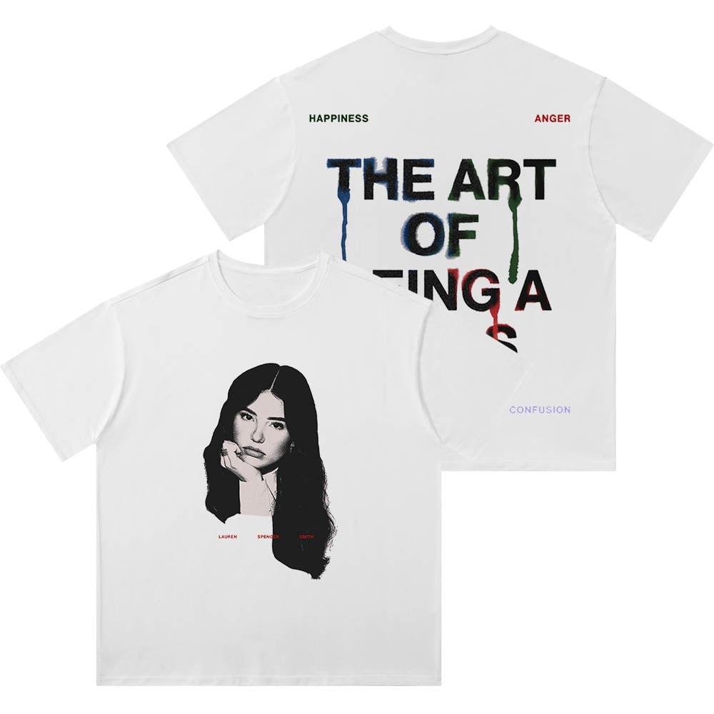 Lauren Spencer Smith Photo Wash T-Shirts The Art Of Being A Mess Merch ...