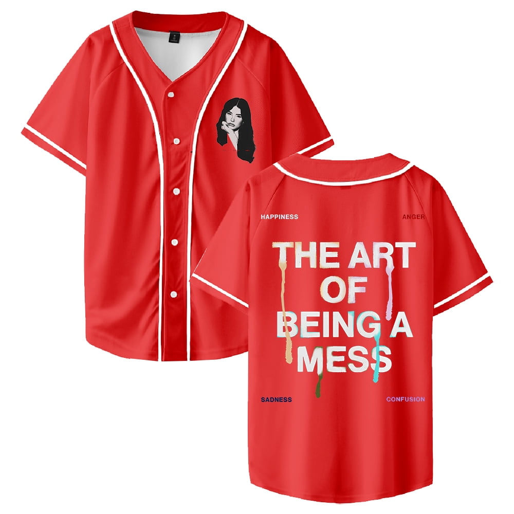 Lauren Spencer Smith The Art Of Being A Mess Baseball Jersey Short ...