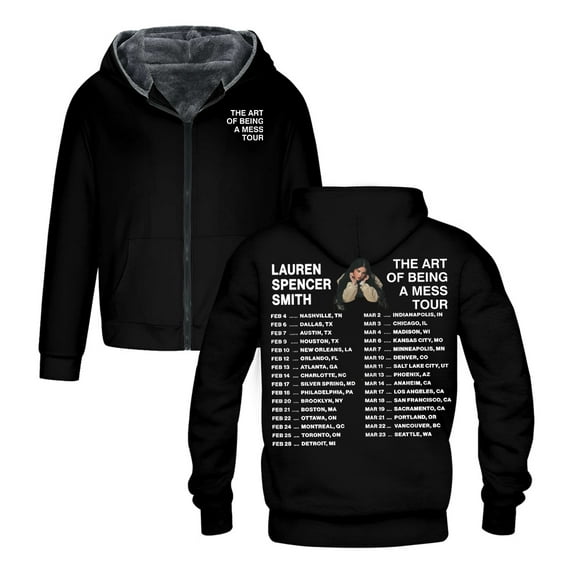 Lauren Spencer Smith The Art Of Being A Mess Tour 2026 Long Sleeve ...