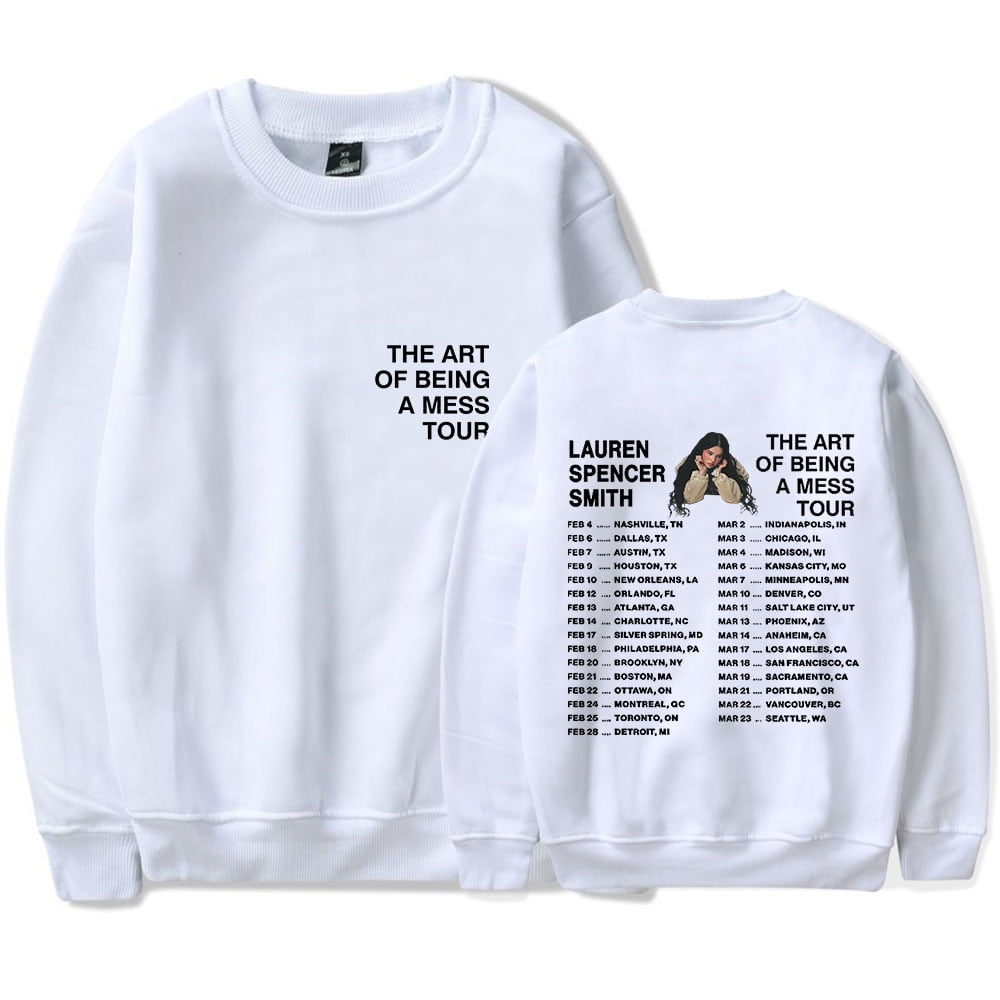Lauren Spencer Smith The Art Of Being A Mess Tour Hoodie Casual ...