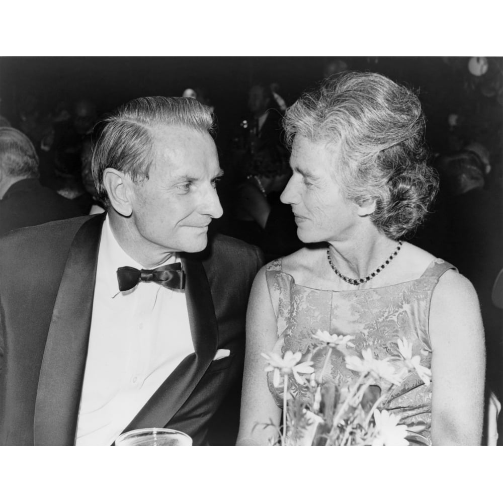 Laurence And Mary Rockefeller At Champagne Party History (36 x 24 ...