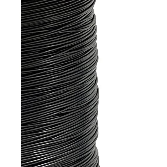 Laureola 1/8" to 3/16" (PVC) Vinyl Coated Black Color Galvanized Cable ...