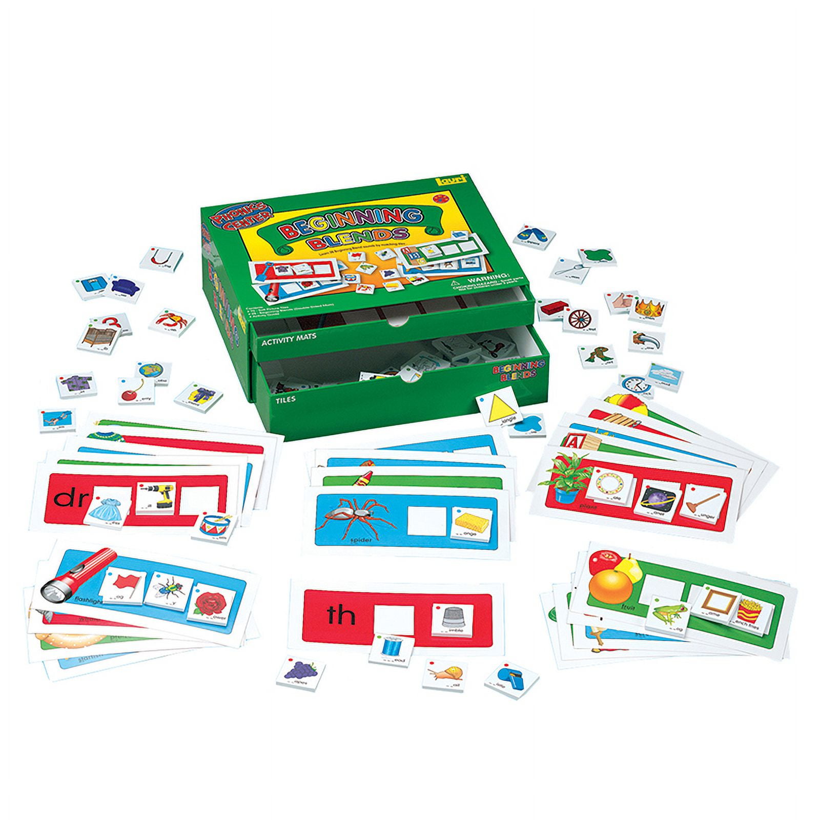 Lauri Toys Beginning Blends Phonics Center Kit - Walmart.com