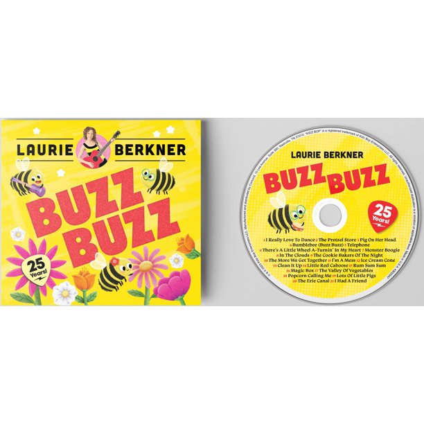 Laurie Berkner - Buzz Buzz (25th Anniversary Edition) - CD - Walmart.com