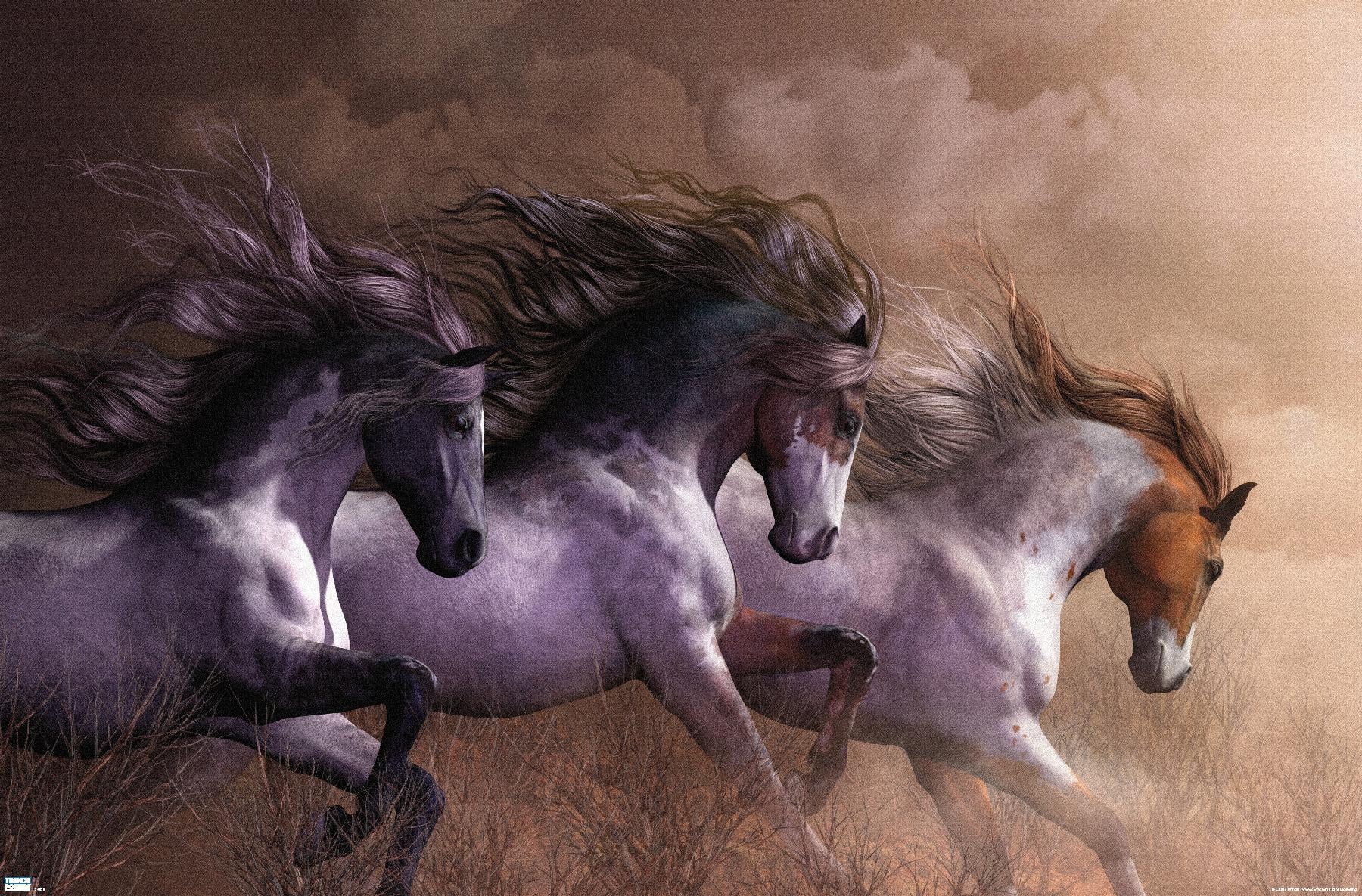 Laurie Prindle - Run To Freedom Wall Poster, 14.725" x 22.375 ...