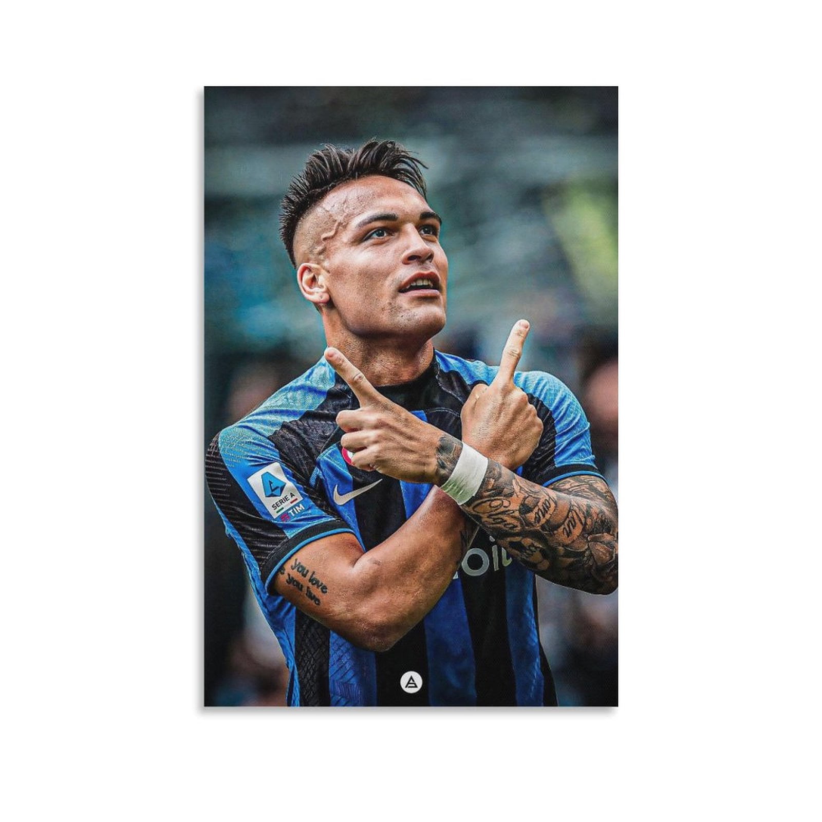 Lautaro Martínez Posters Wall Art Painting Canvas Gift Living Room ...