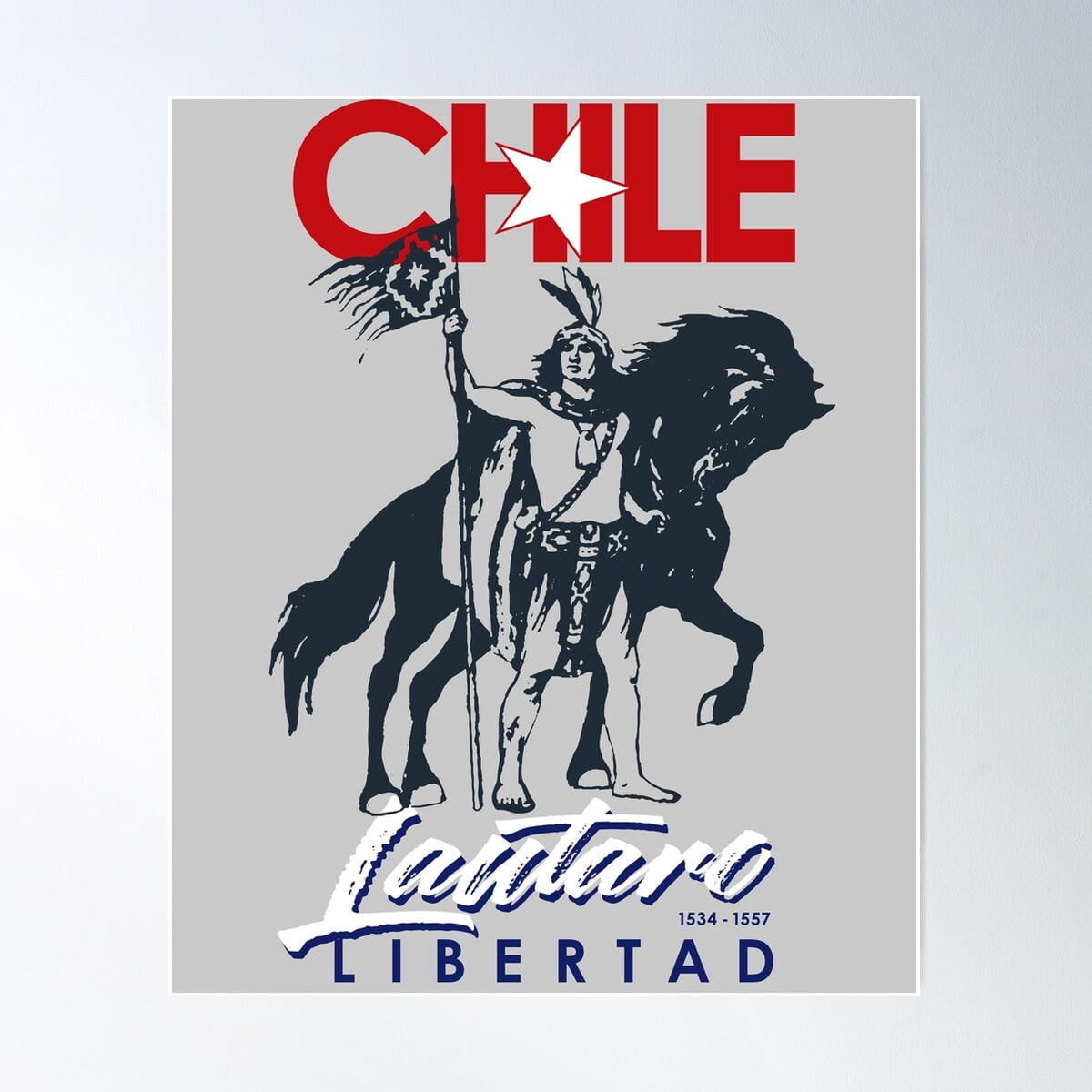 Lautaro V2 - Mapuche Toqui - Chilean Indigenous Leader - Native Modern ...