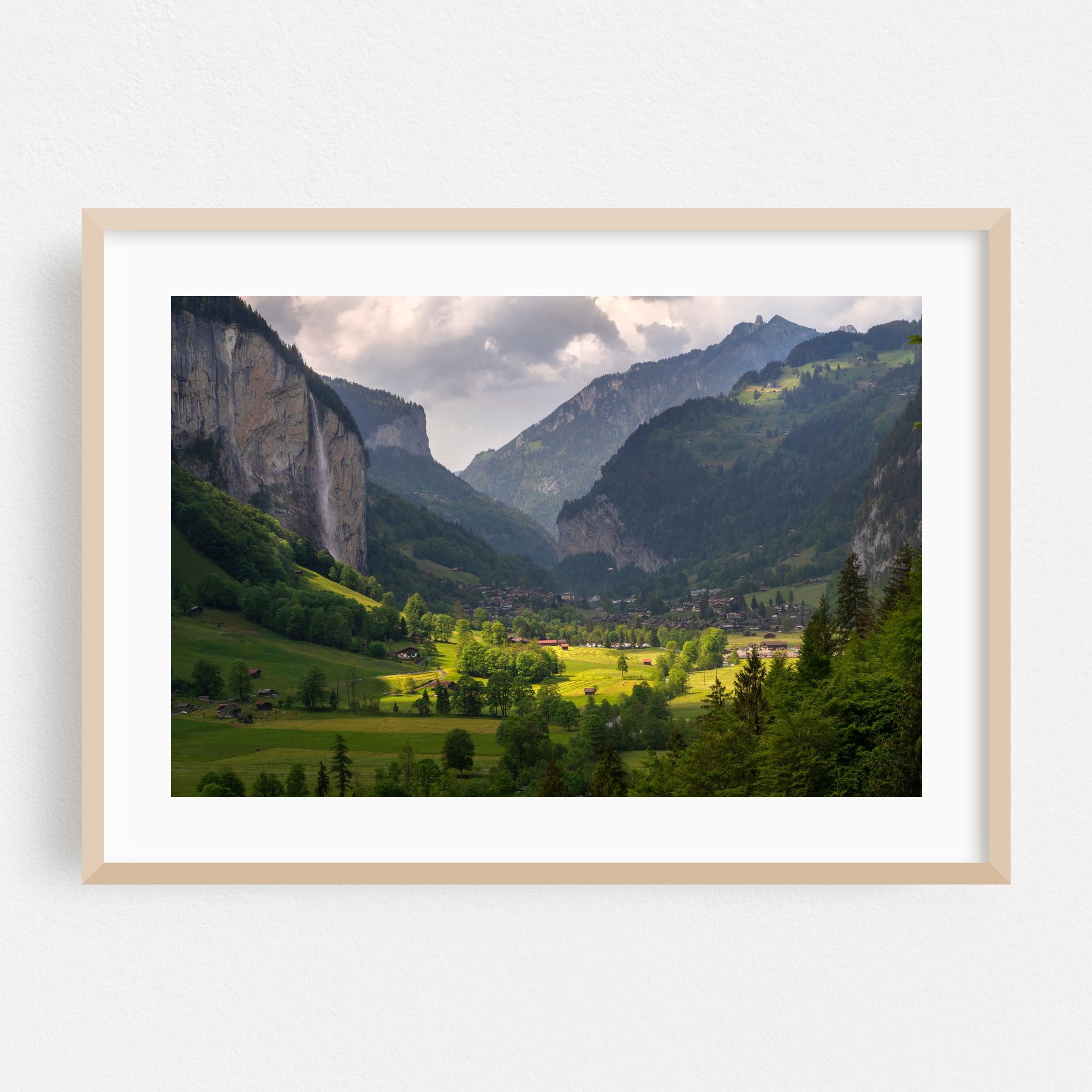 Lauterbrunnen Valley - Staubach Waterfall - Switzerland - Lauterbrunnen ...