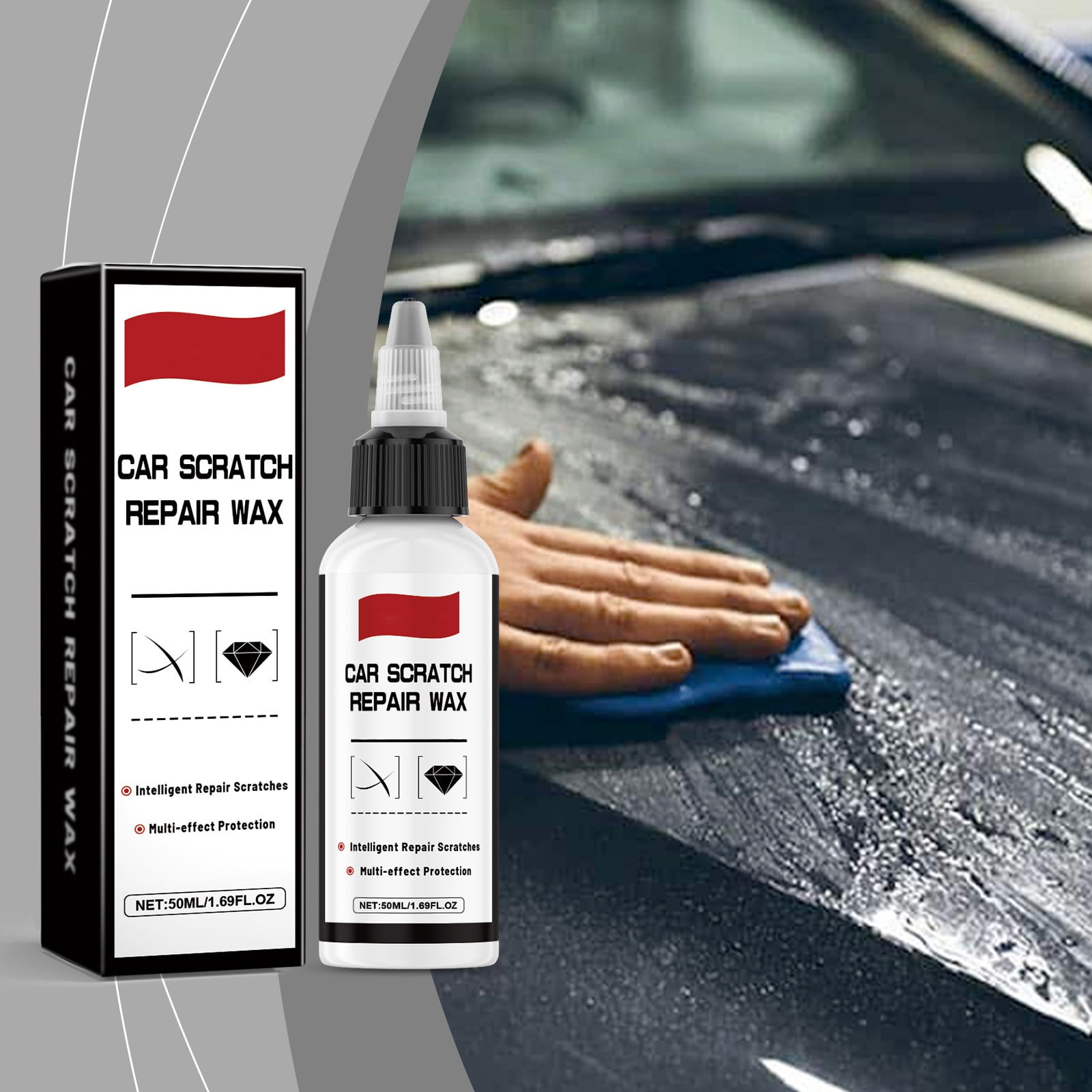 Lautos Car Scratch Wax Paint Restorer Car Paint Scratch Coating Glass ...