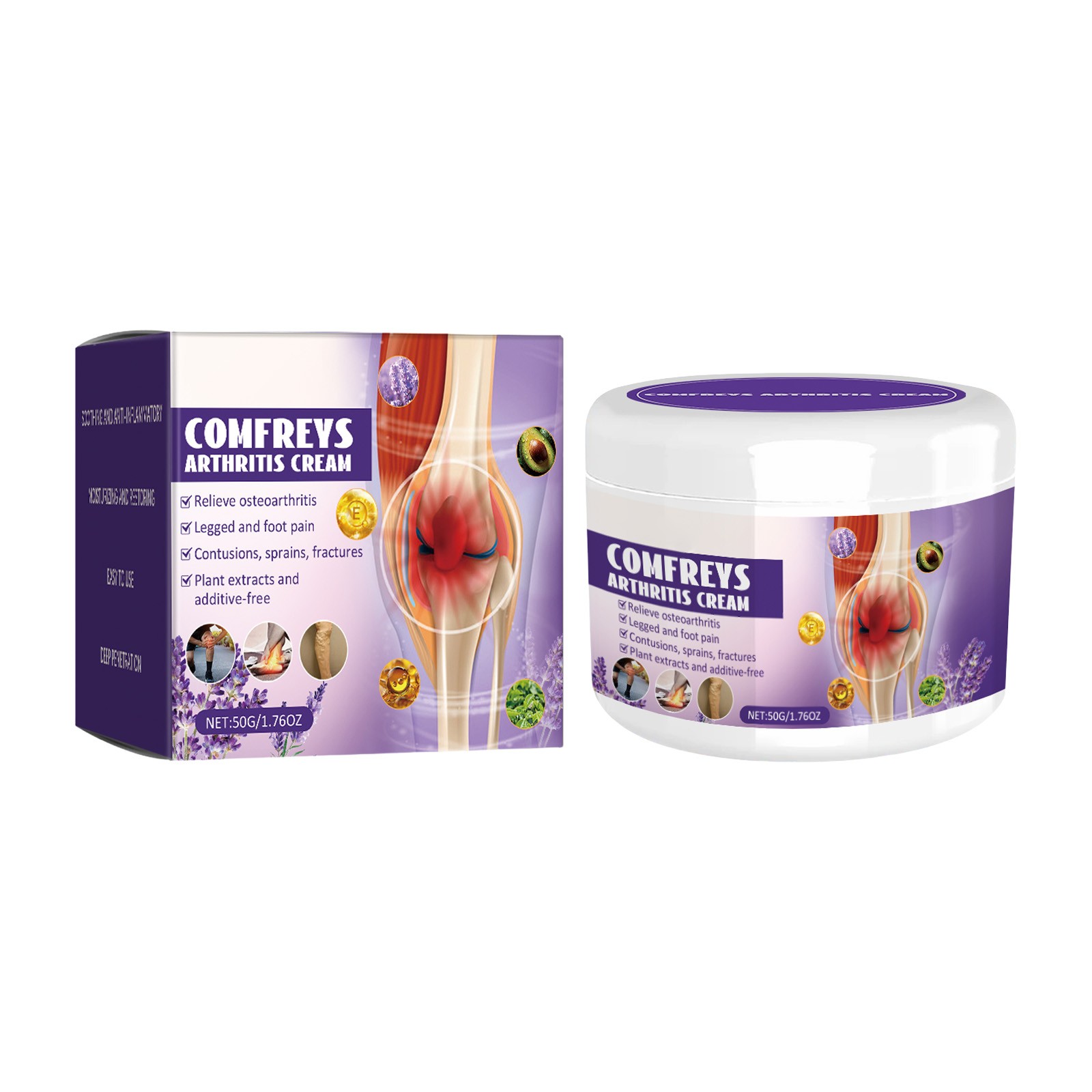 Lautos Purple Joint Care Purple Extract Shoulder Neck And Lumbar Joint ...