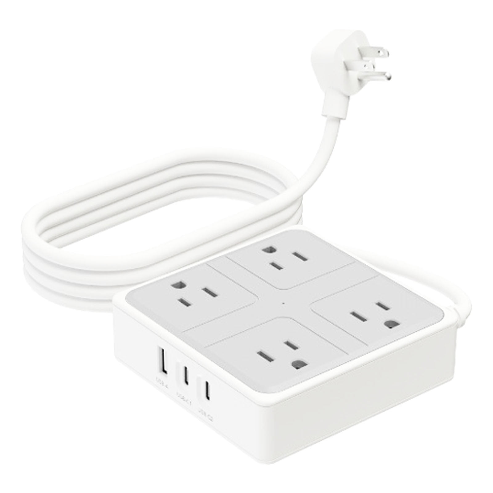 Lautos Surge Protector Power Board 4 Sockets With 3 USB (2 USB C ...