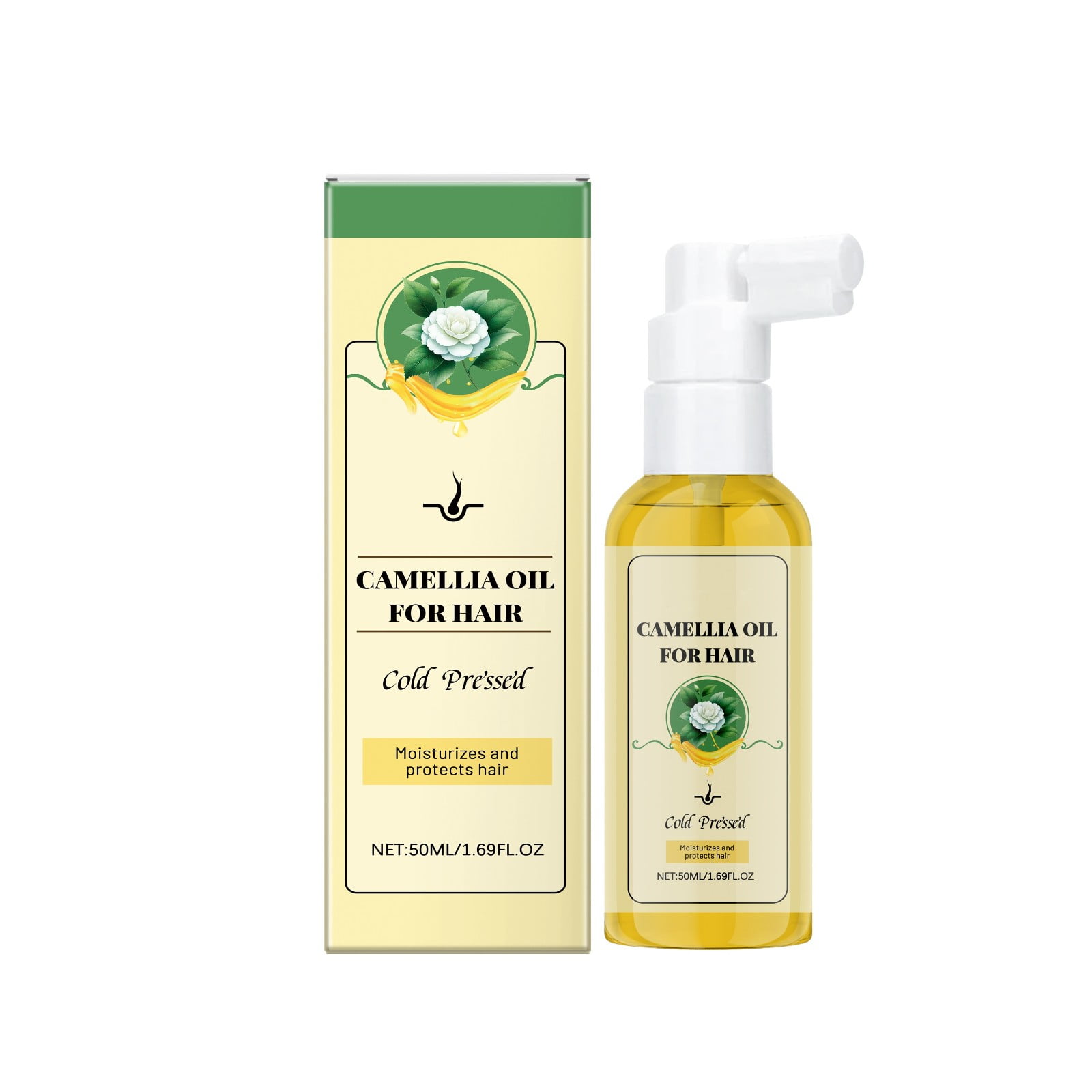 Lautos Transform Your Tresses With Camellia Oil For Hair Nourishing ...