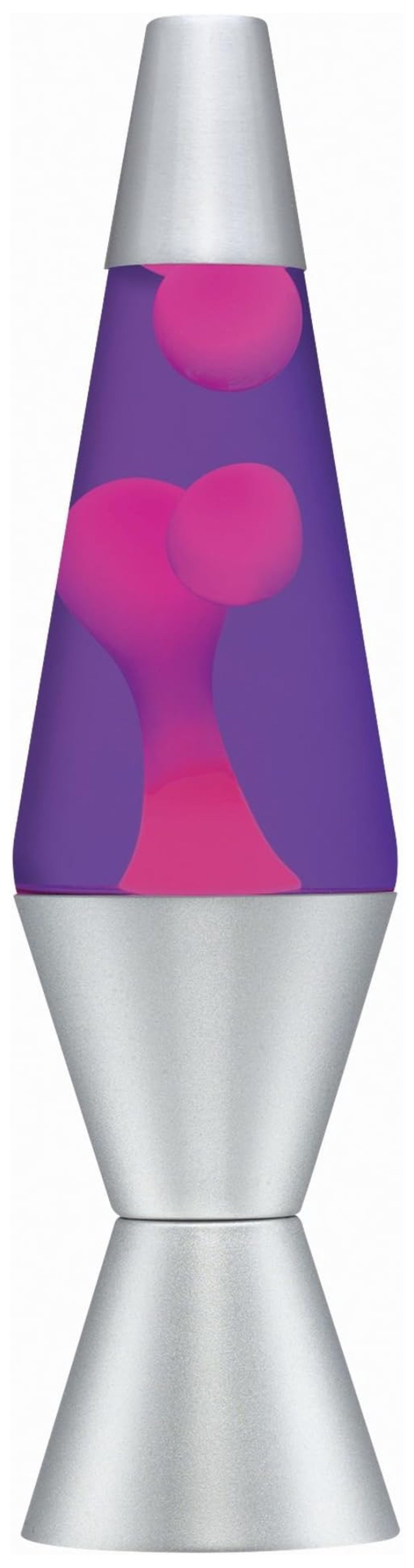 Lava Brand Lava Lamp 14.5" Pink Silver - Walmart.com