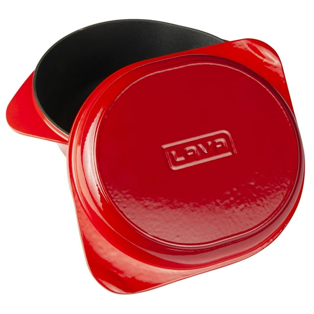 Free Shipping! Lava Cast Iron Artisan Bread Baker, Enameled Cast Iron ...