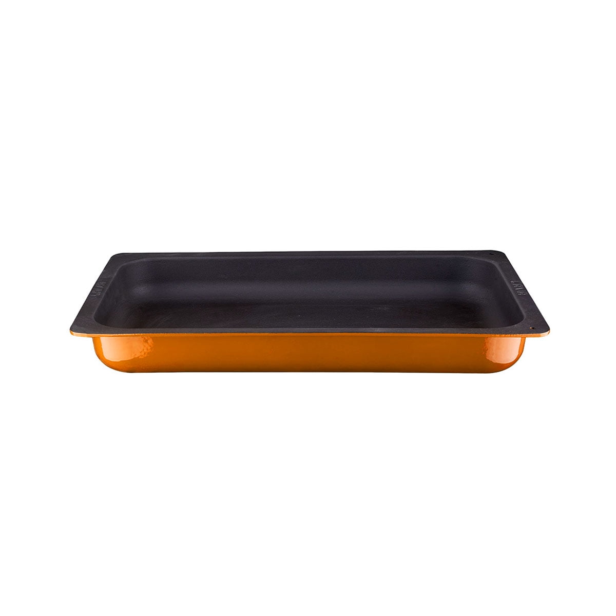 Lava Enameled Cast Iron 12.5 inch by 21 inch Rectangular Large Roasting ...