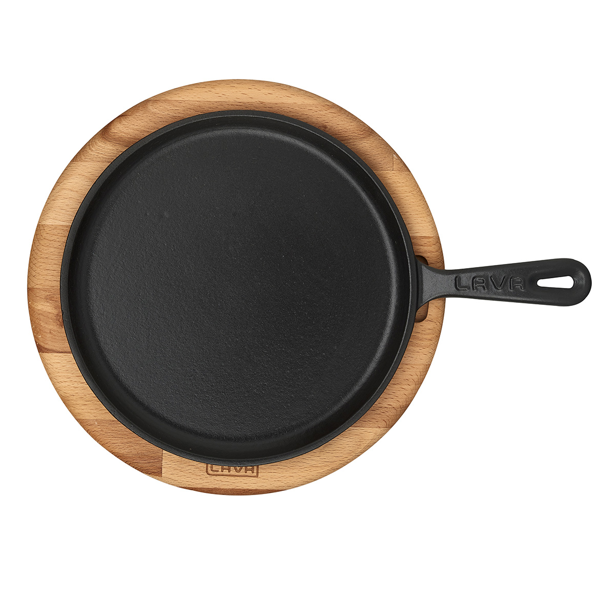 Lava Enameled Cast Iron Pizza, Crepe and Pancake Pan 8 inch-with ...
