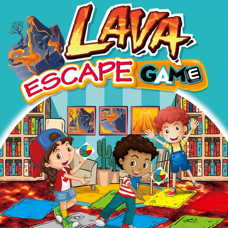 Lava Escape Game – Interactive Indoor/Outdoor Activity for Kids ...