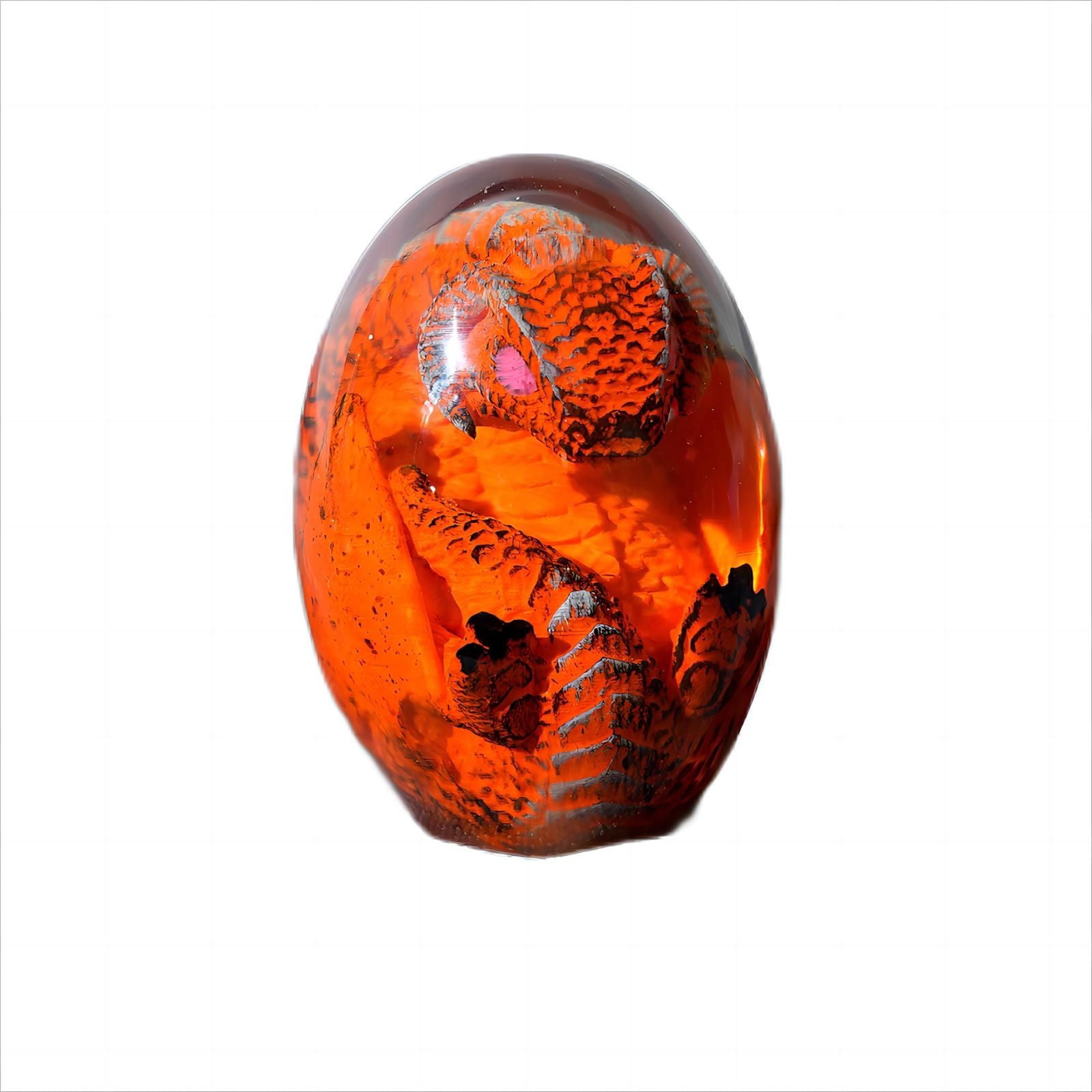 Lava Lamp Desk Ornament with Illuminated Base - Unique Figurines for ...