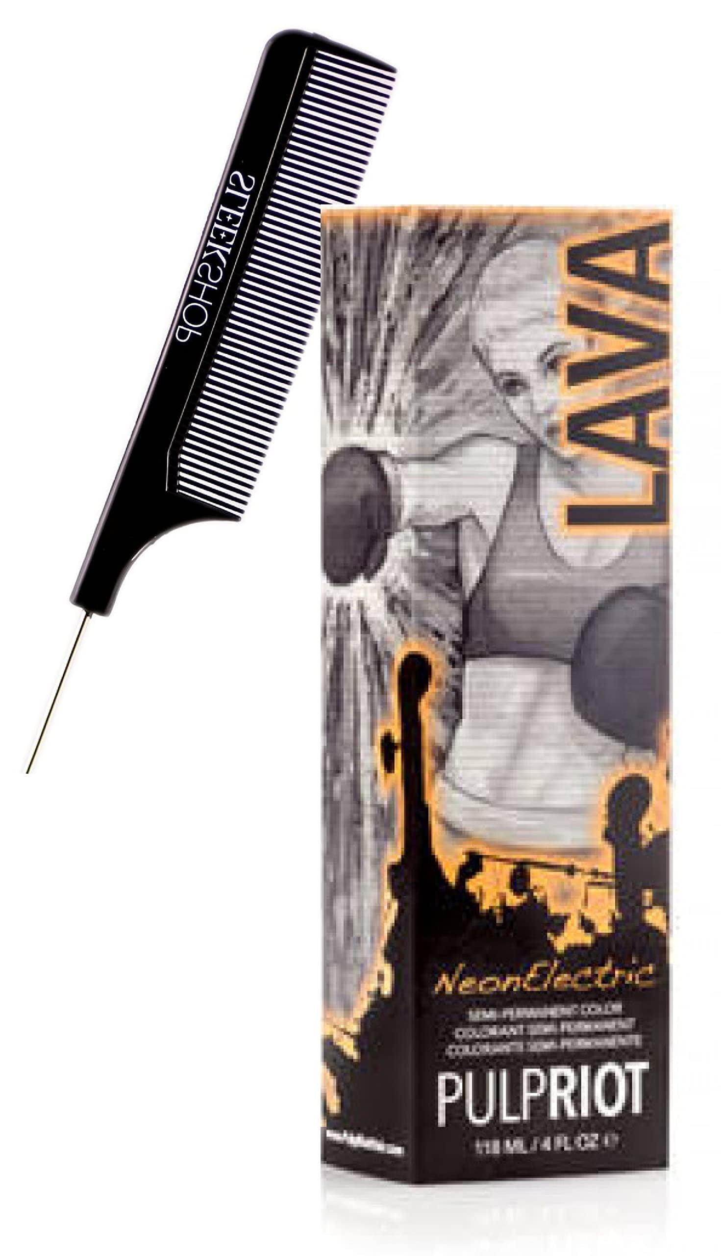 Lava Neon Electric - 4oz , PulpRiot Pulp Riot SEMI-PERMANENT Direct Dye ...