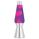 Lava the Original 27-Inch Silver Base Grande Lamp with Pink Wax in ...