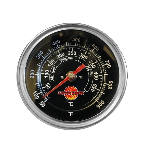 LavaLock BBQ Grill Thermometer 50F-900F High Temp Range Heavy Duty ...