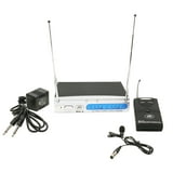 Lavalier Wireless System 214.500MHZ - VHF - Walmart.com