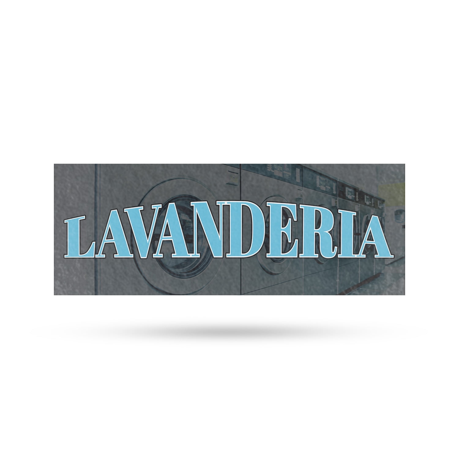 Lavanderia Vinyl Decal 24 Inch x 9 Inch Weatherproof Heavy-Duty ...