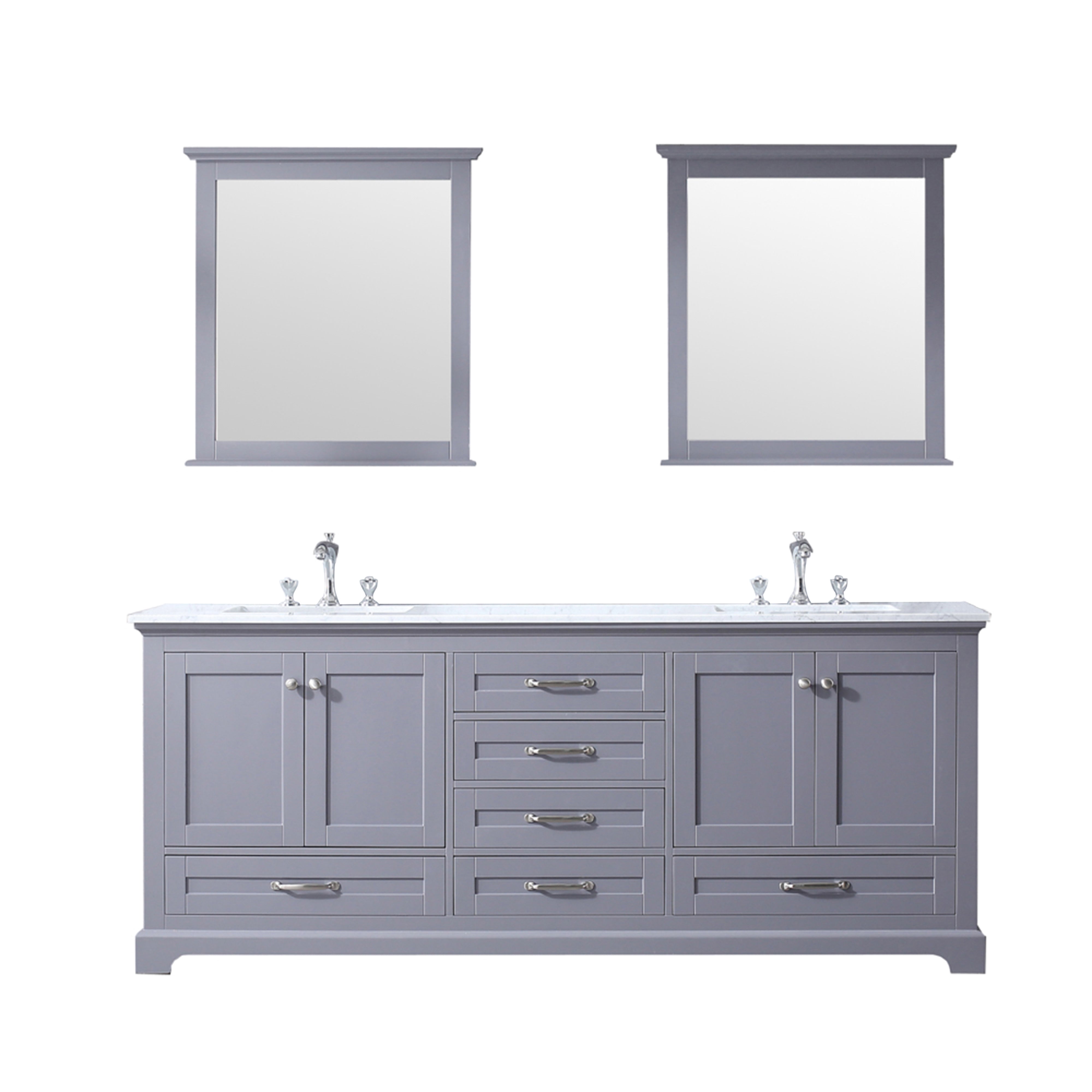 Lavanti Dumiat 80 Inch Bathroom Vanity with Sink – Stylish Gray Vanity ...