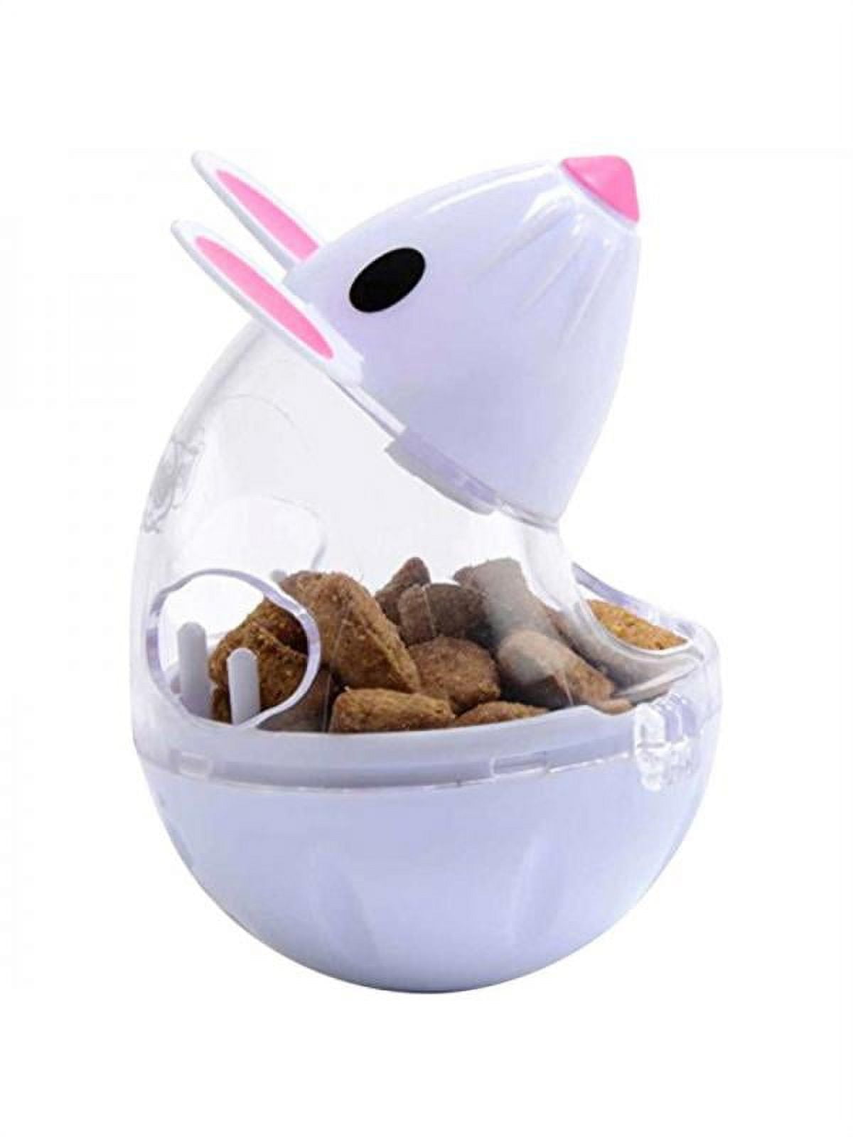 Lavaport Pet Dog Cat Funny Treat Dispensing Food Toys Mouse Tumbler ...