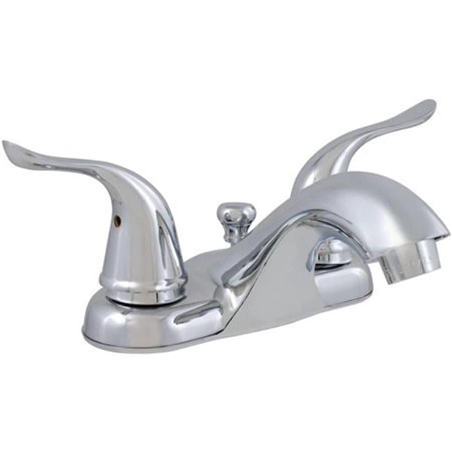 Lavatory Faucet Channel Dual Wing Handle with Pop Up - Walmart.com