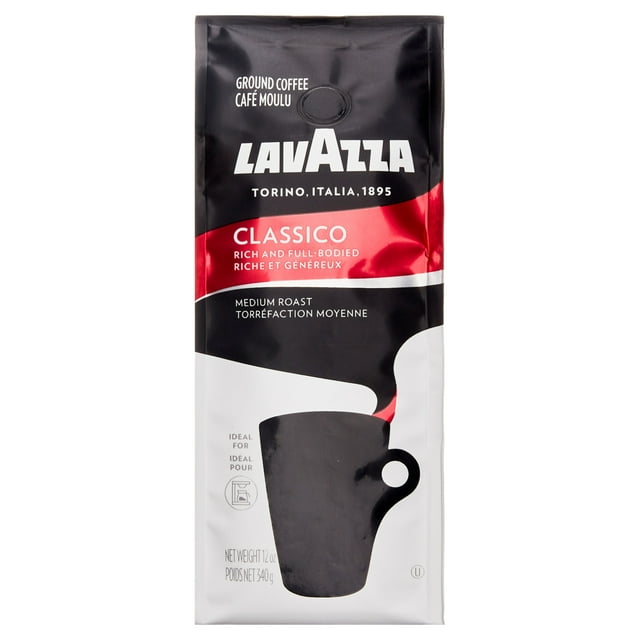 Lavazza Classico CAF? MOIDO 340g PACK CLASSICO GROUND COFFEE - Walmart.com