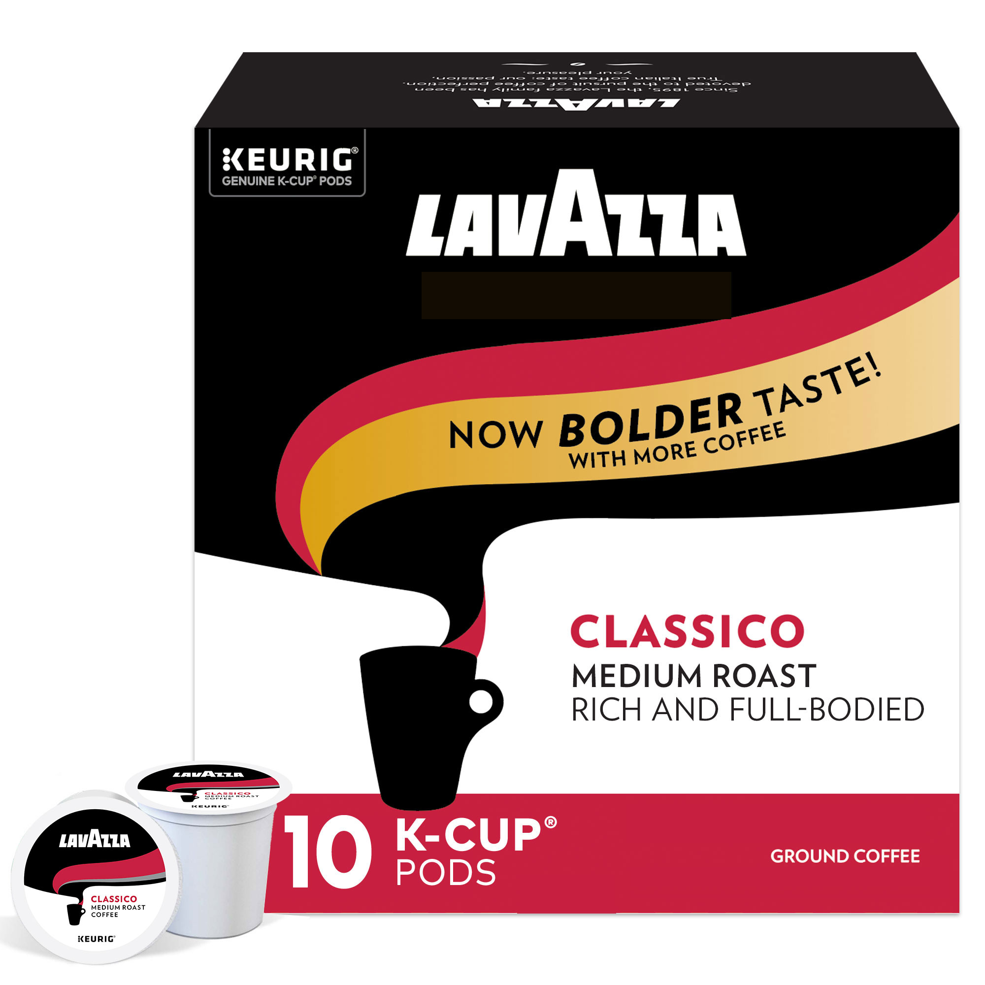 Lavazza Classico Single-Serve Coffee K-Cup® Pods for Keurig Brewer ...