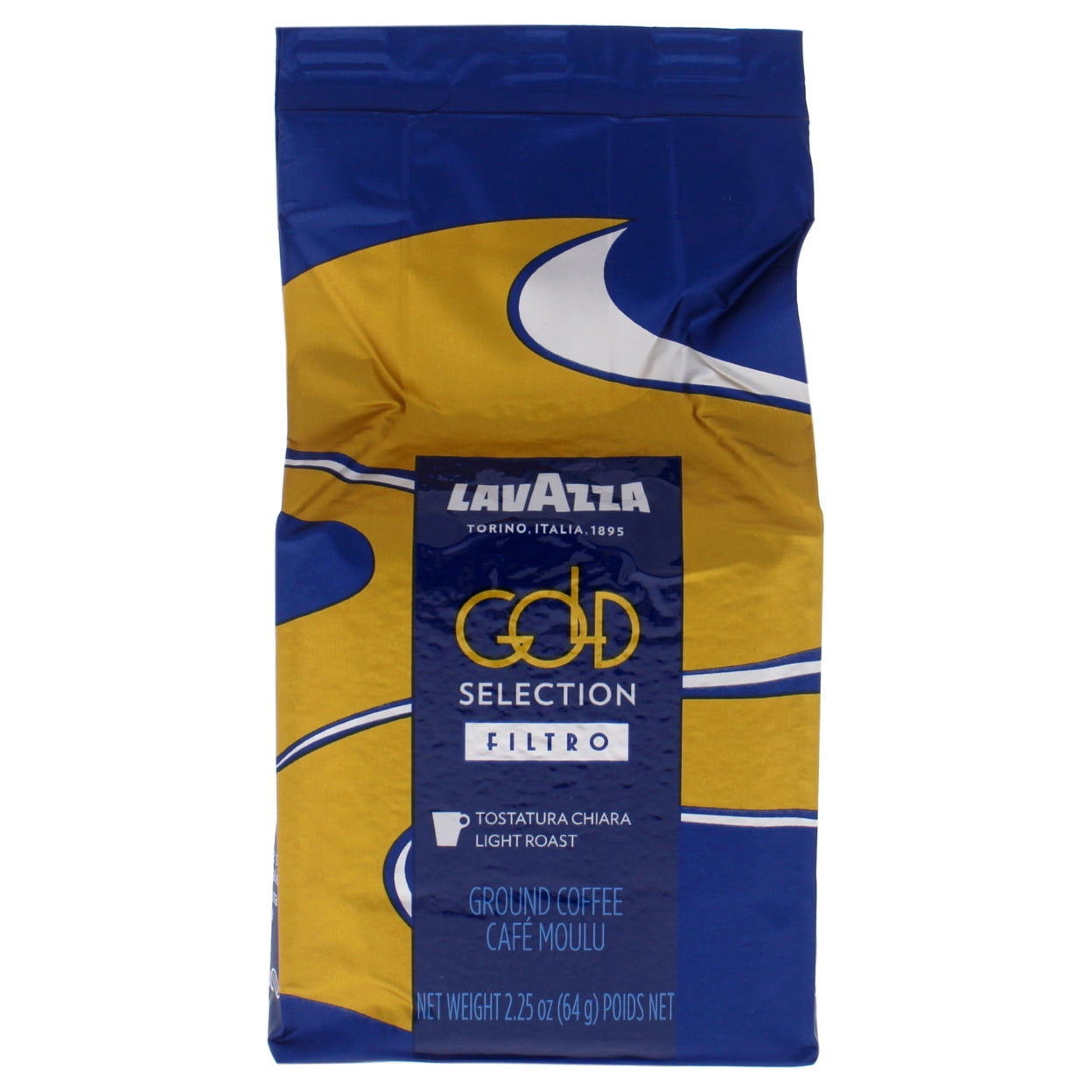 Gold Selection Filtro Light Roast Ground Coffee By Lavazza - 30 x 2.25 ...