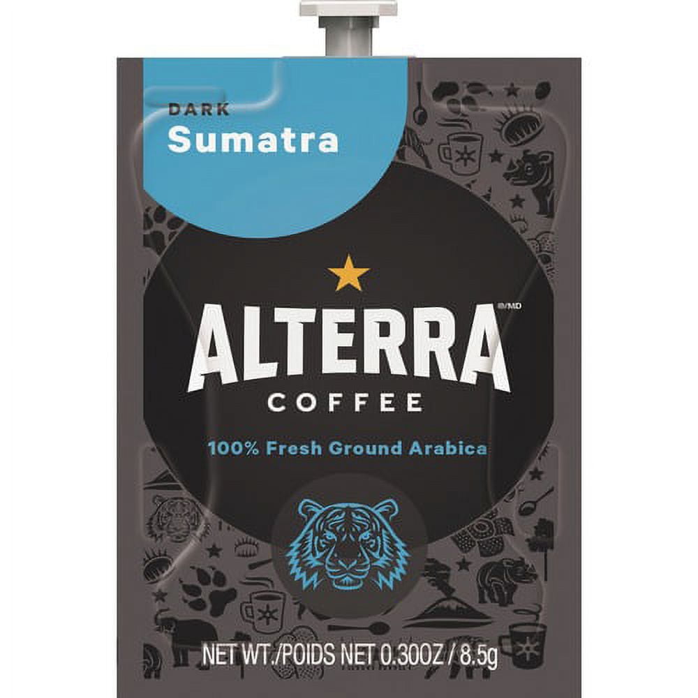 Lavazza Portion Pack Alterra Sumatra Coffee - Compatible with Flavia ...