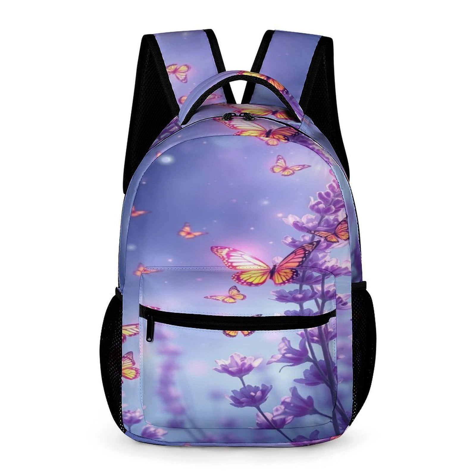 Lavender Backpacks Travel Bag Casual Laptop Daypack Middle School ...