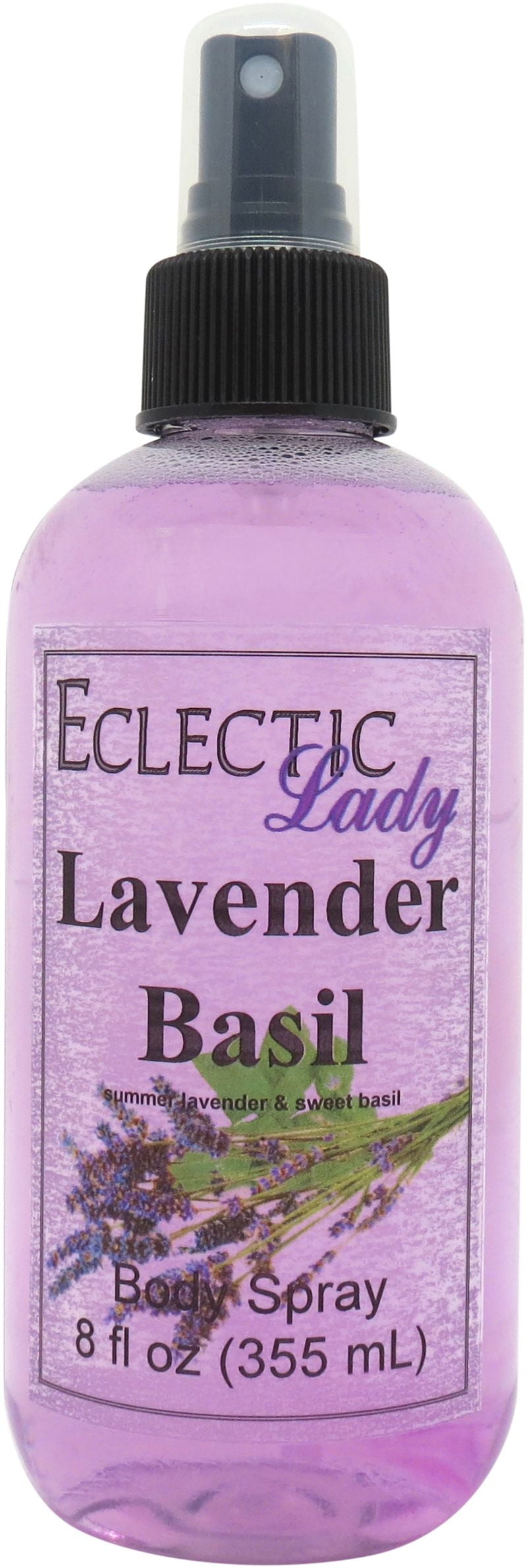 Lavender Basil Body Spray, Eclectic Lady, Hydrating Mist, Unisex ...