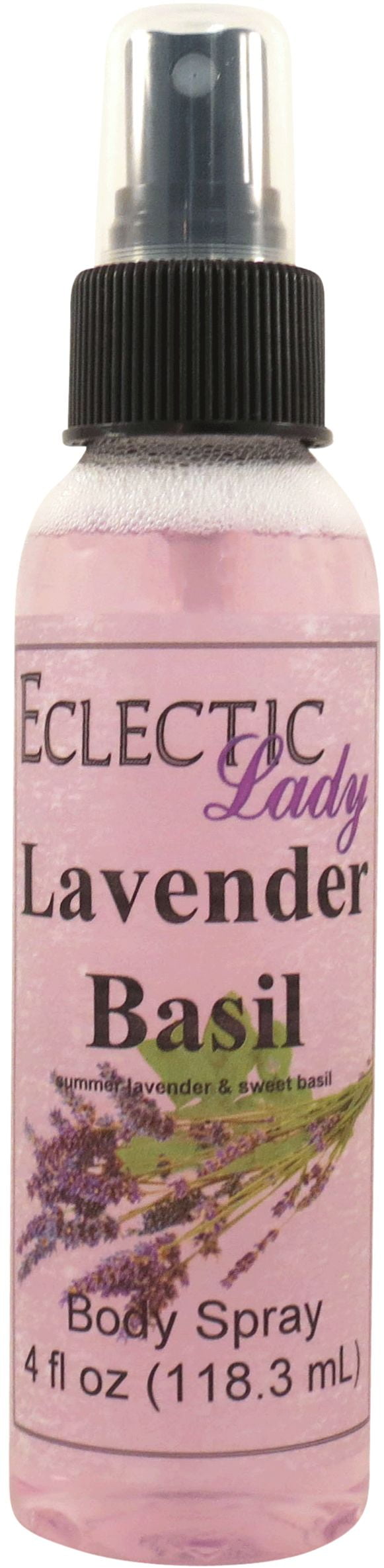 Lavender Basil Body Spray, Eclectic Lady, Hydrating Mist, Unisex ...