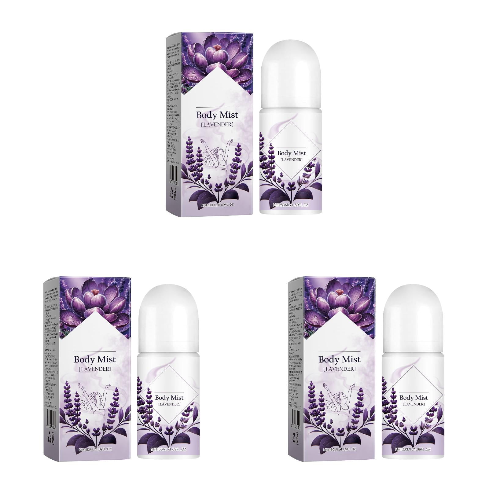 Lavender Body Lotion Summer Armpit Sweating Odor Cleaning Portable Body ...