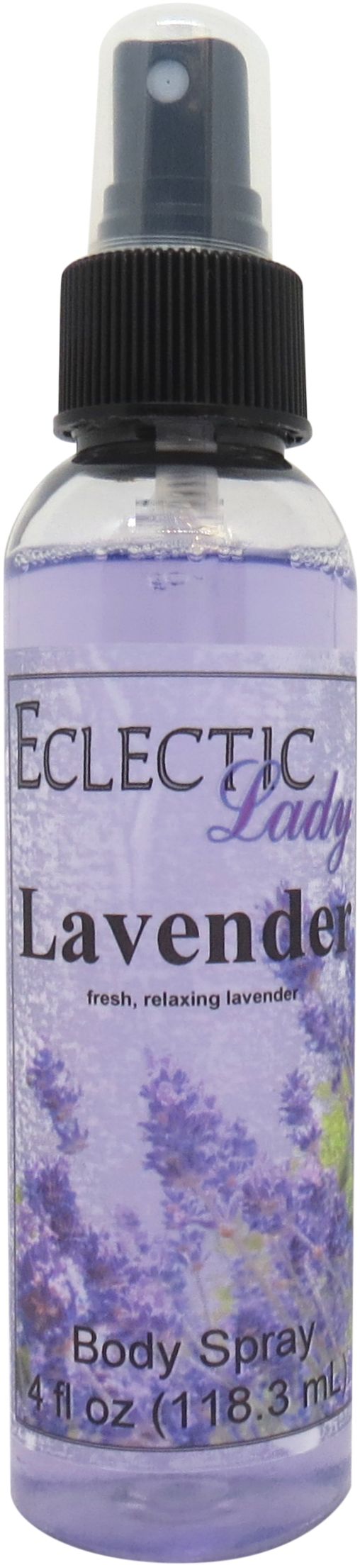Lavender Body Spray, Eclectic Lady, Hydrating Mist, Unisex, 4 oz ...