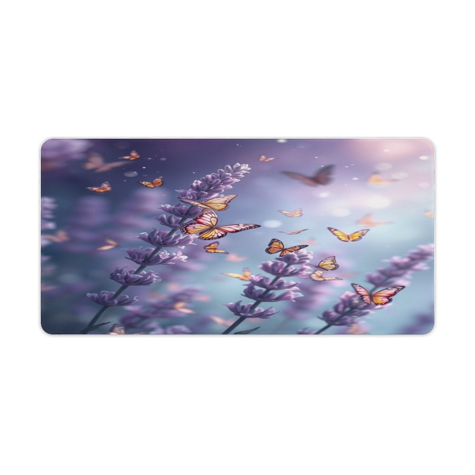 Lavender Computer Mouse Pad Gaming Accessories Large Pad Deskmat ...