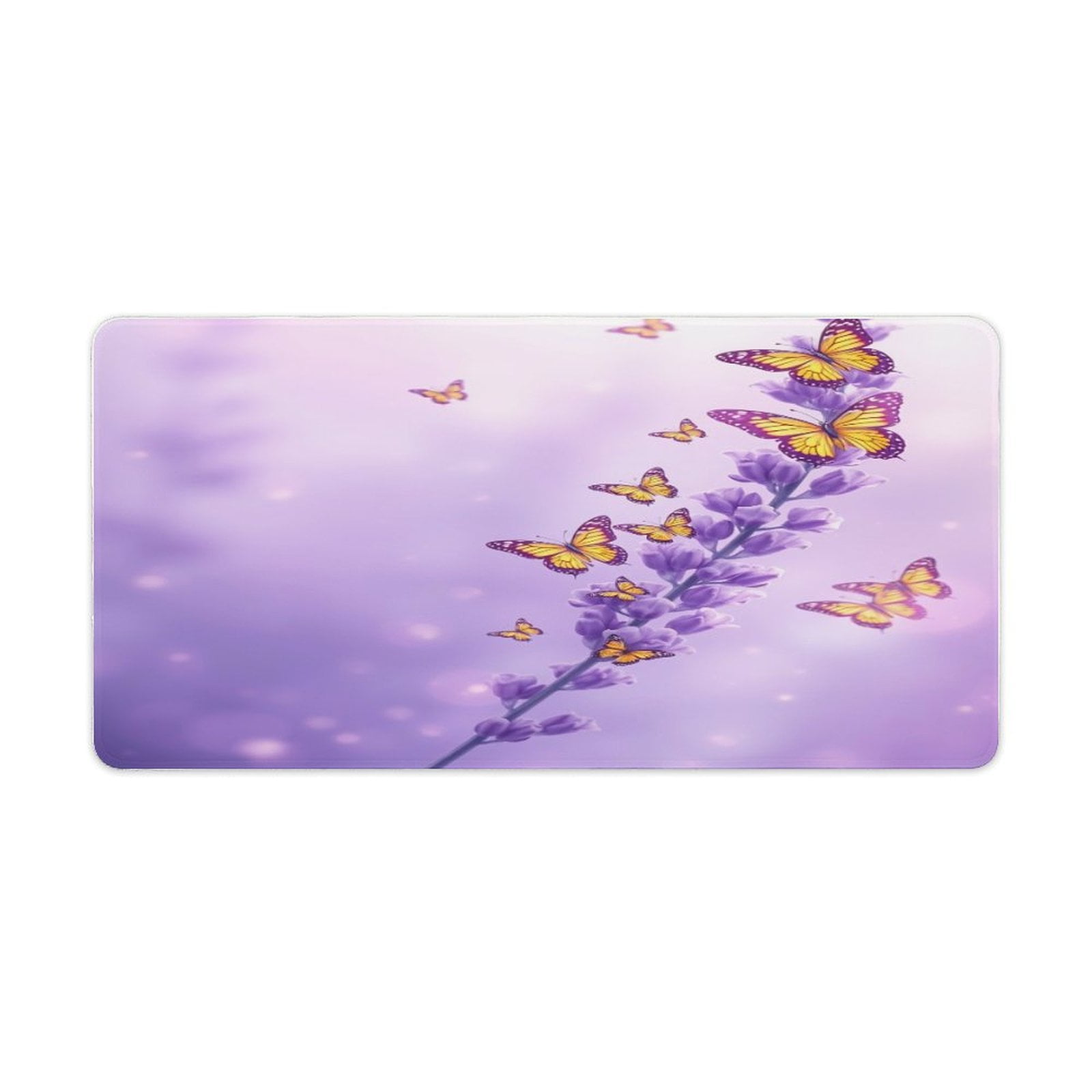 Lavender Computer Mouse Pad Gaming Accessories Large Pad Deskmat ...