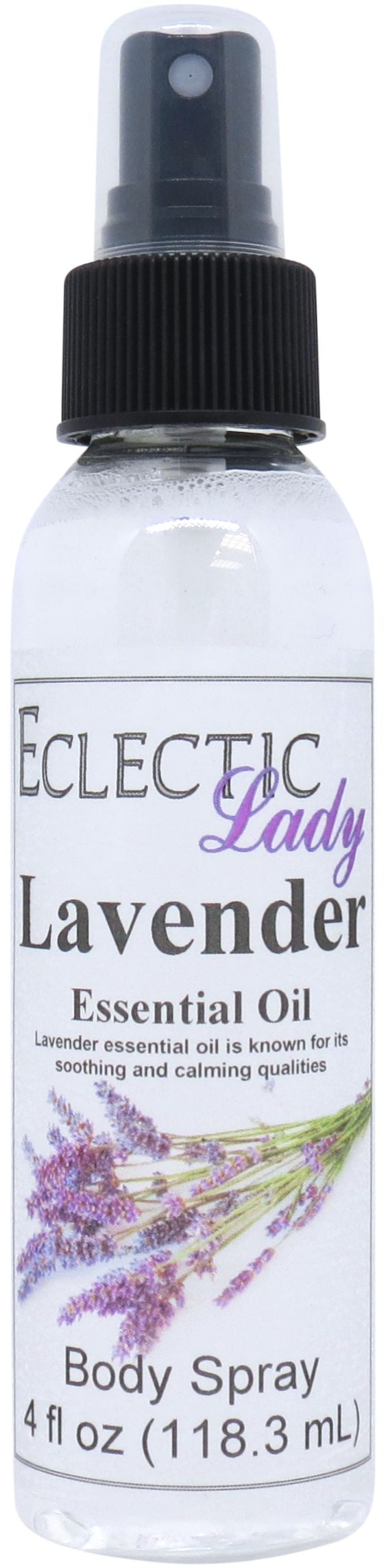 Eclectic Lady Lavender Body Spray, Hydrating Mist, Unisex, 4 oz ...