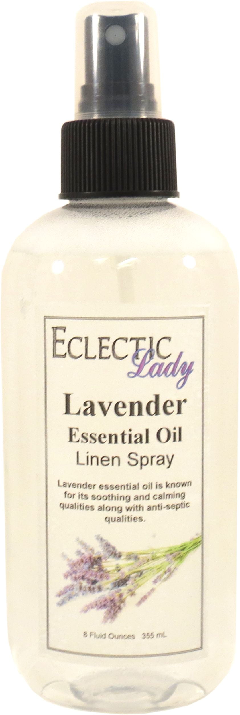 Lavender Essential Oil Linen Spray (Double Strength), 16 ounces ...