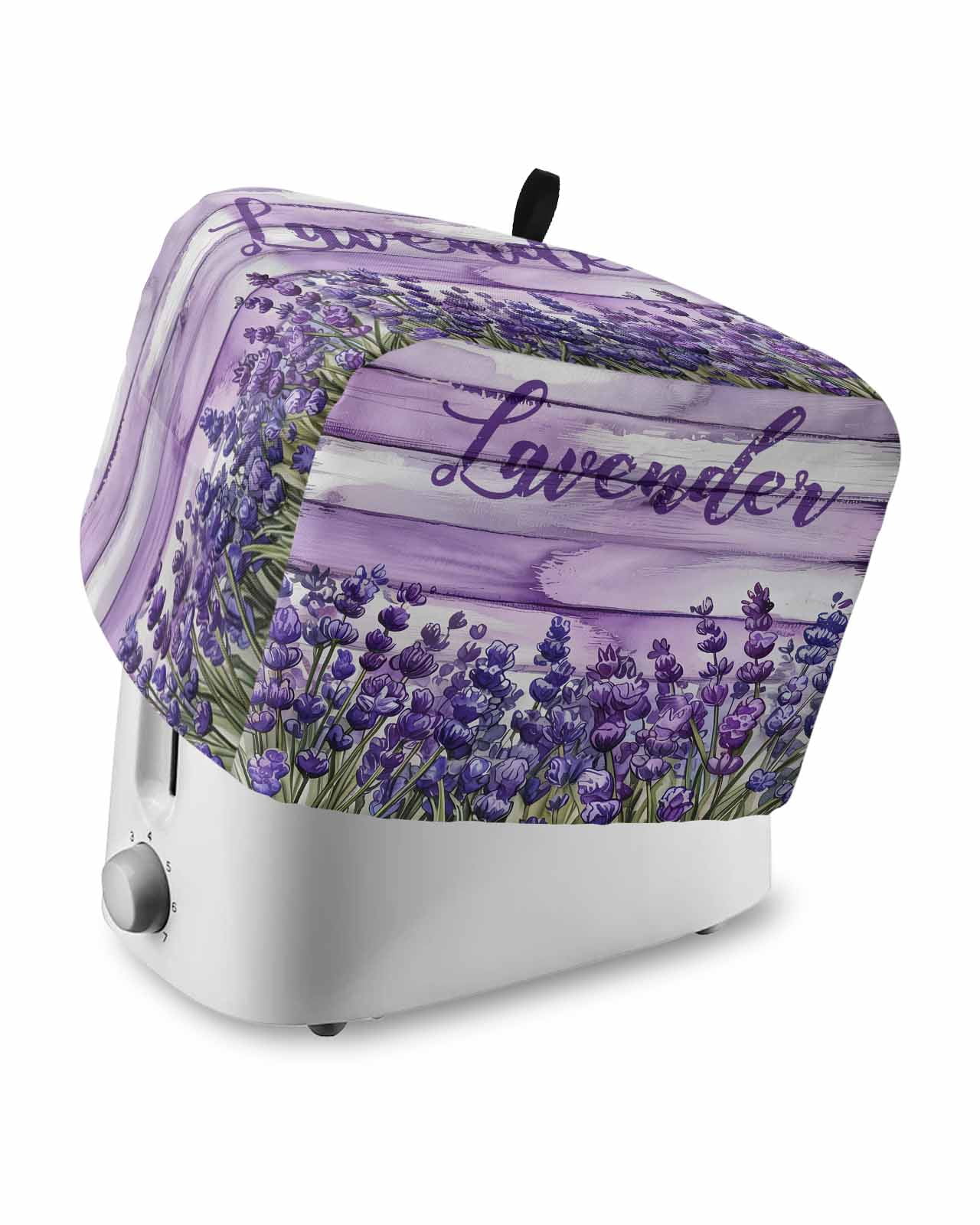 Lavender Farmhouse Toaster Cover 2 Slice, Small Kitchen Appliance ...
