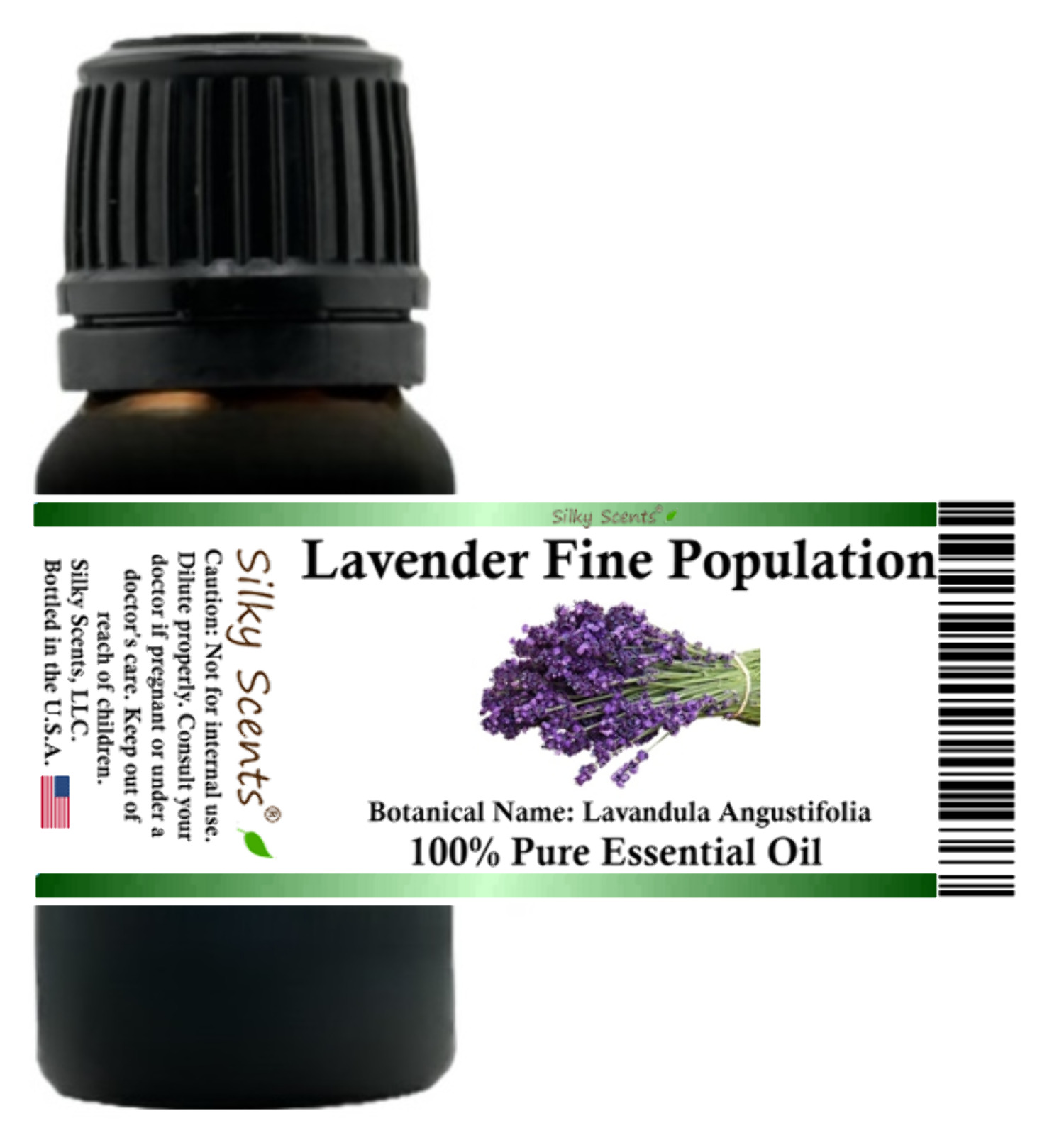 Lavender Fine Population Essential Oil 100% Pure and Natural 10 ml (1/3 ...