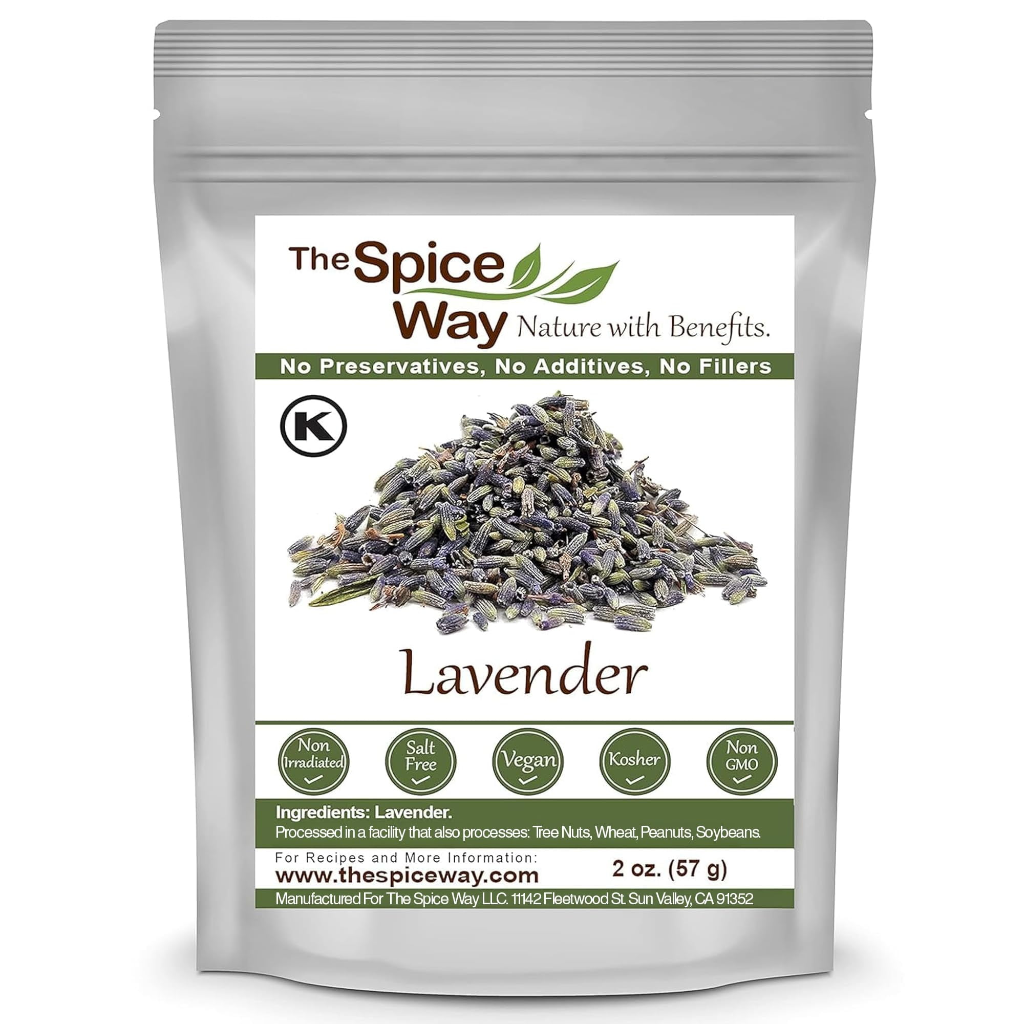 Lavender Flowers - (2 Oz) Dried Flower Buds For Tea And Culinary Use ...