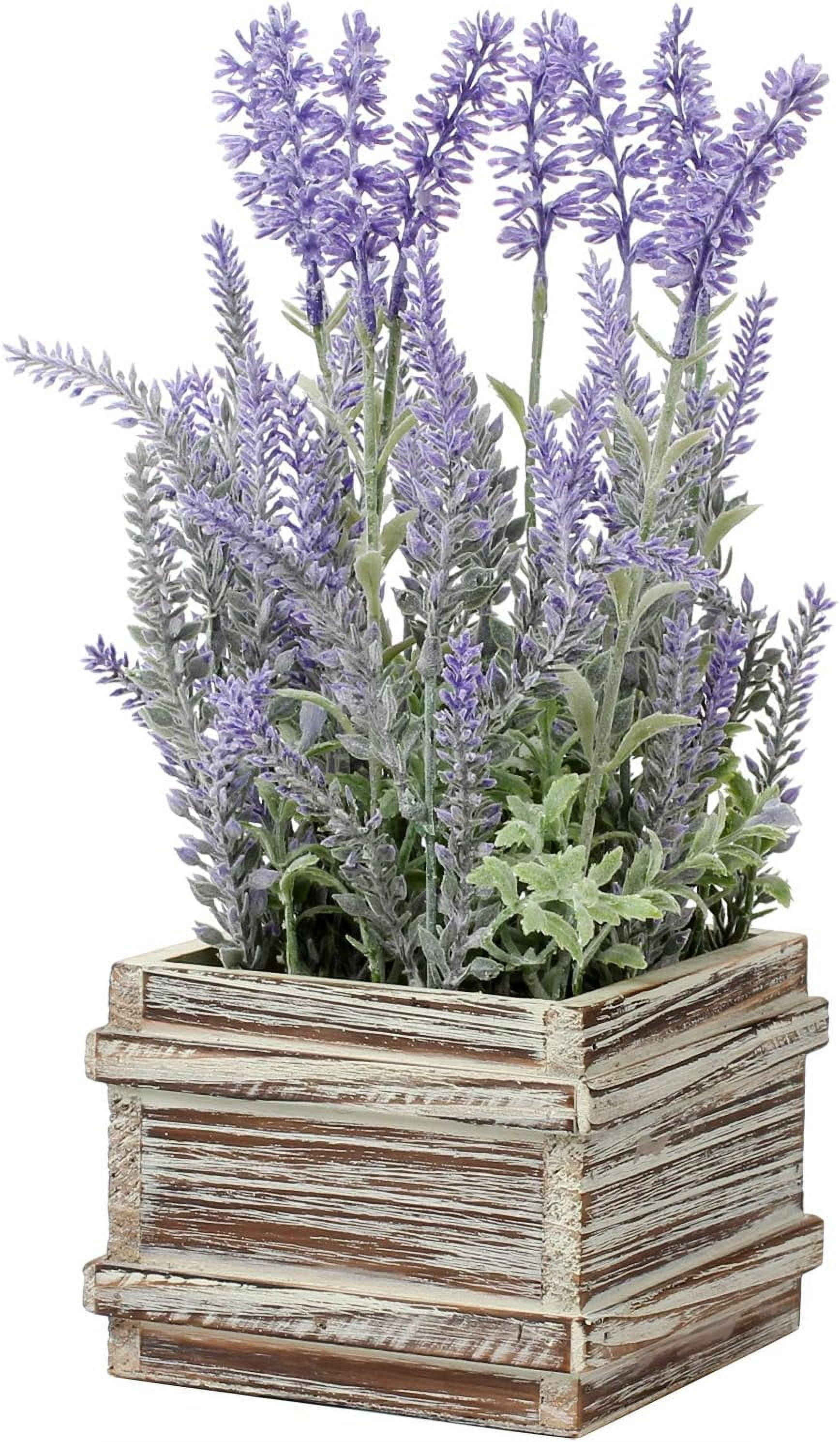 Lavender Flowers Artificial Lavender Decor Fake Lavender Plant in ...