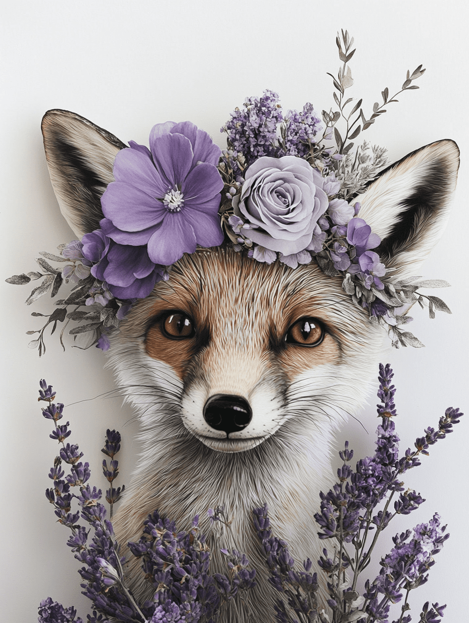 Lavender Fox